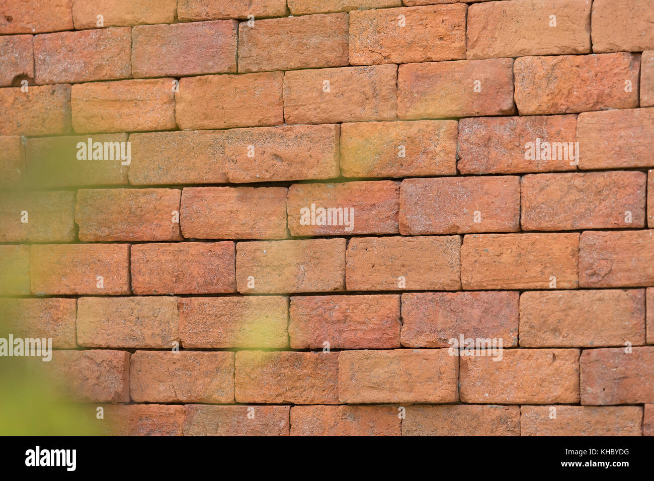 Old red brick wall texture background, Asian traditional brick Stock ...