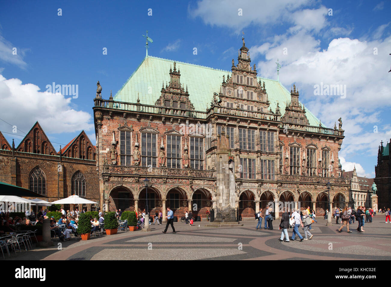 Altes Rathaus am Marktplatz , Bremen, Deutschland, Europa I Old City ...