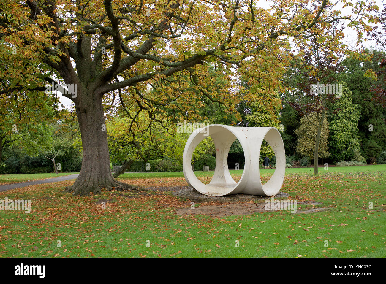 Modern art sculpture in Hampstead Heath in London Stock Photo - Alamy