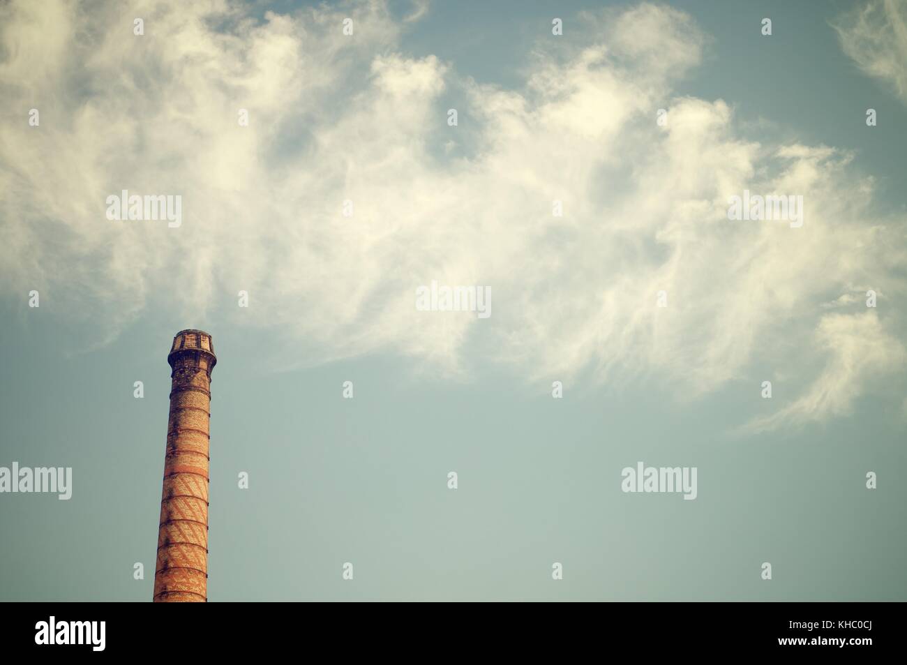 Abandoned brick smokestack High Resolution Stock Photography and Images ...