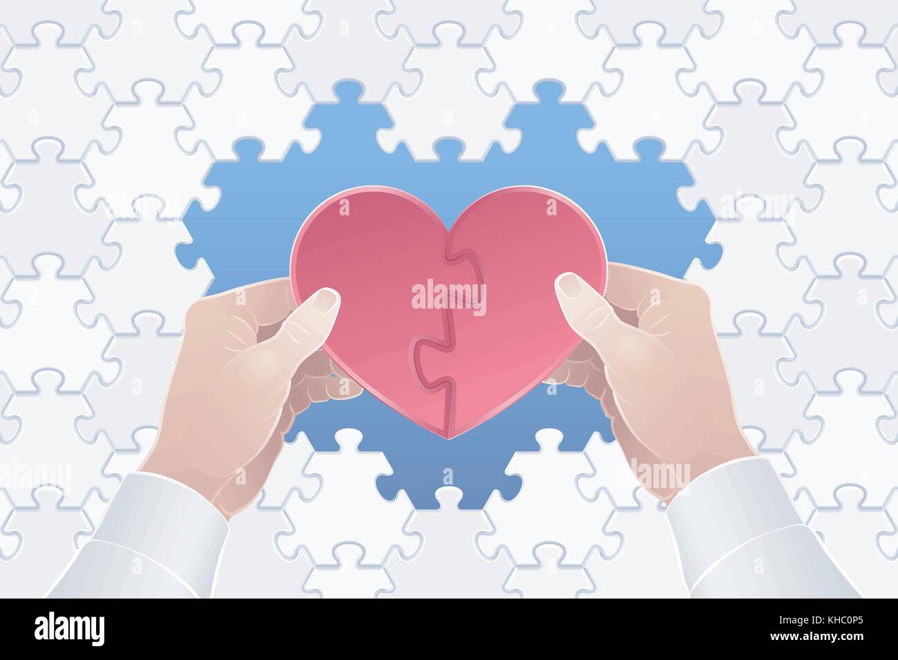 Heart treatment Stock Vector Images - Alamy