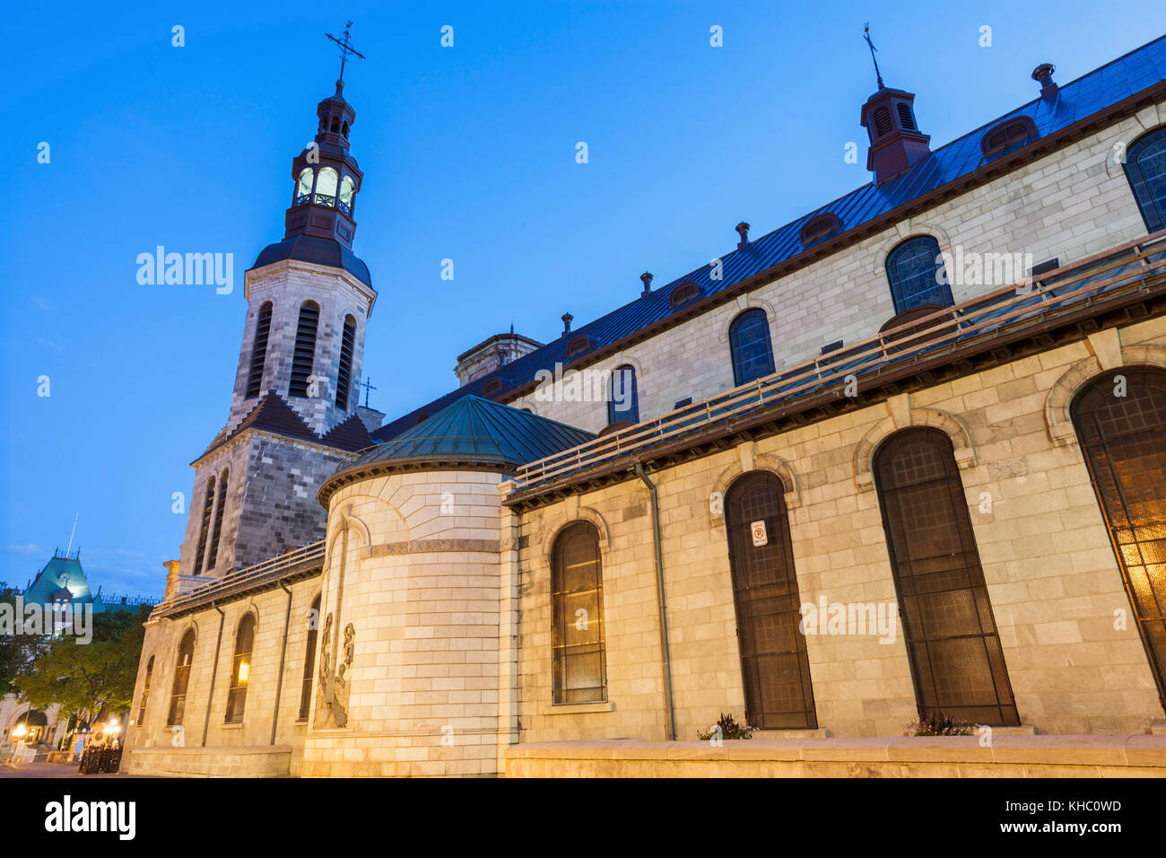 Our lady of quebec city cathedral hi-res stock photography and images ...
