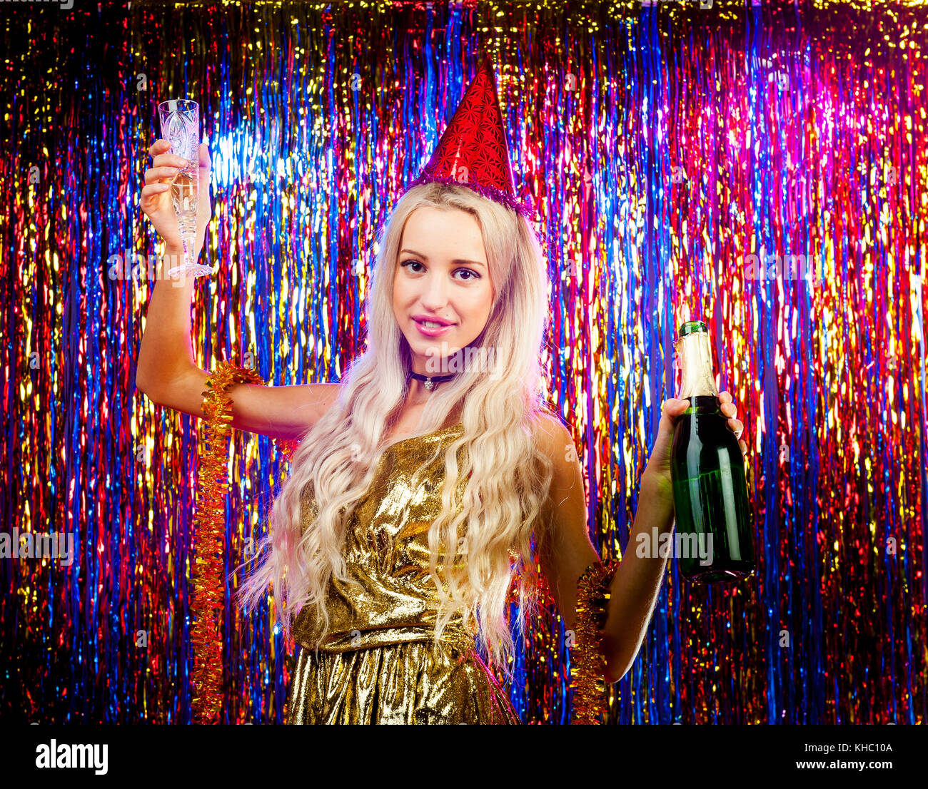 Young nice girl have fun Stock Photo - Alamy