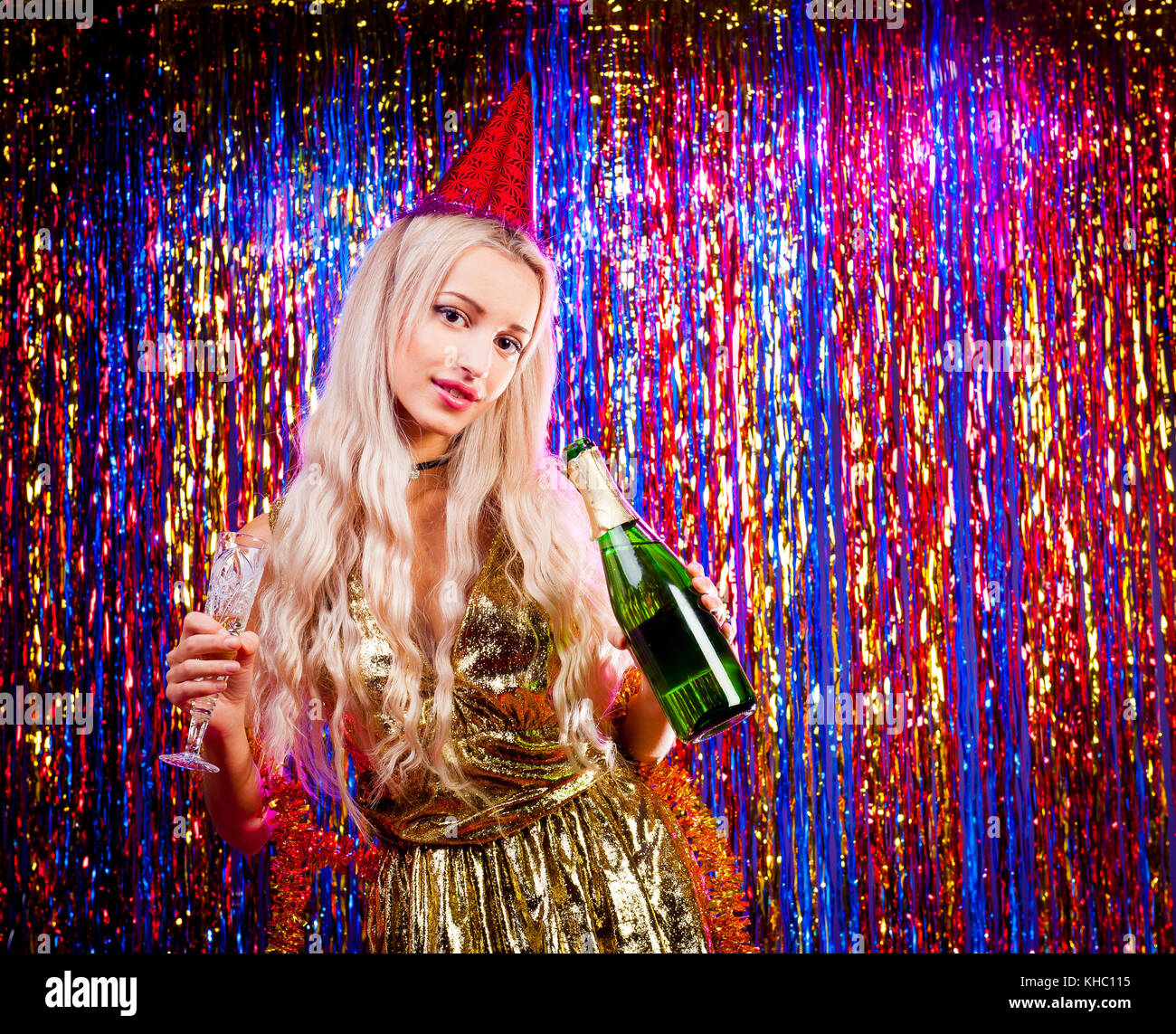 Young nice girl have fun Stock Photo - Alamy