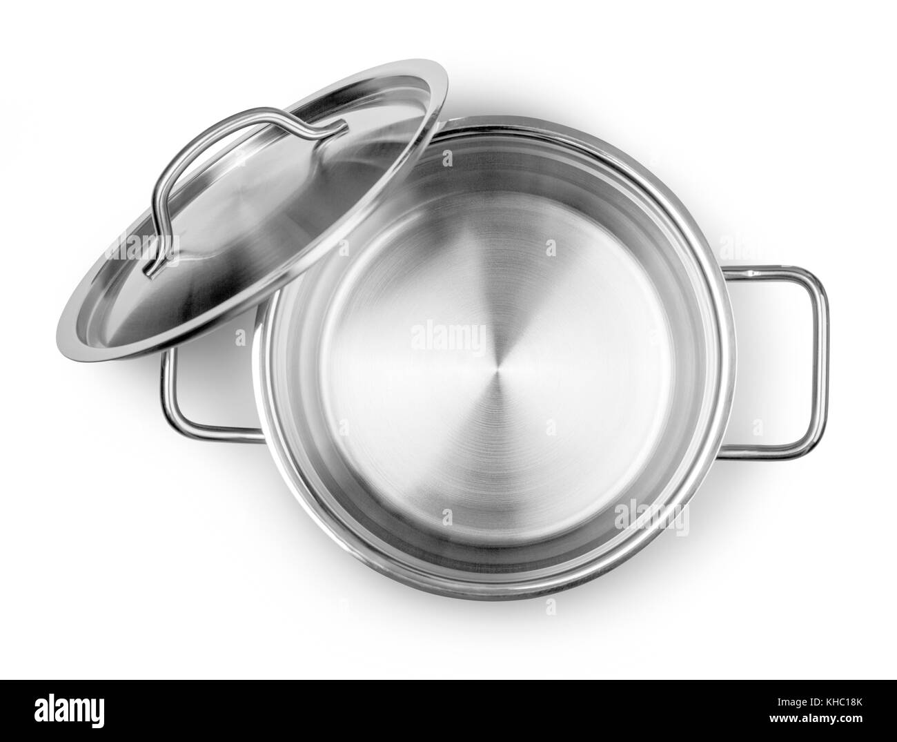 Kitchen high angle view Black and White Stock Photos & Images - Alamy