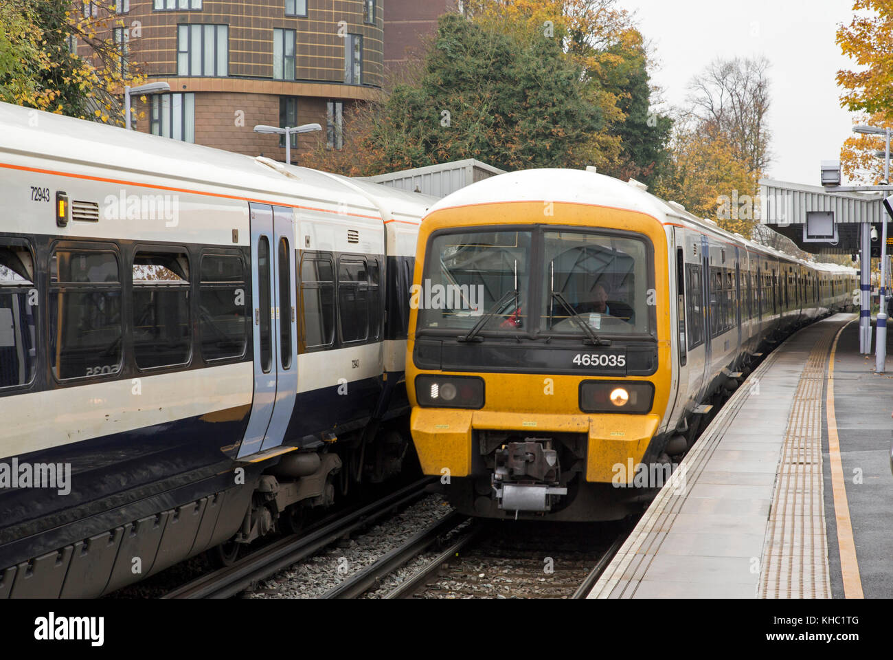 Sidcup rail station Stock Photo - Alamy