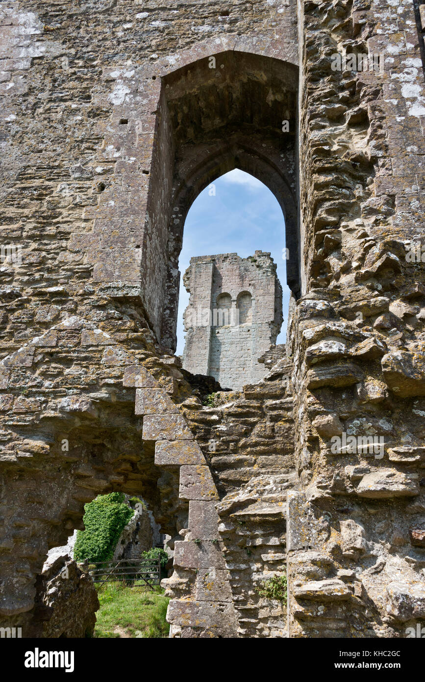 Part of the ruins of the of the old fortifications and defences of ...