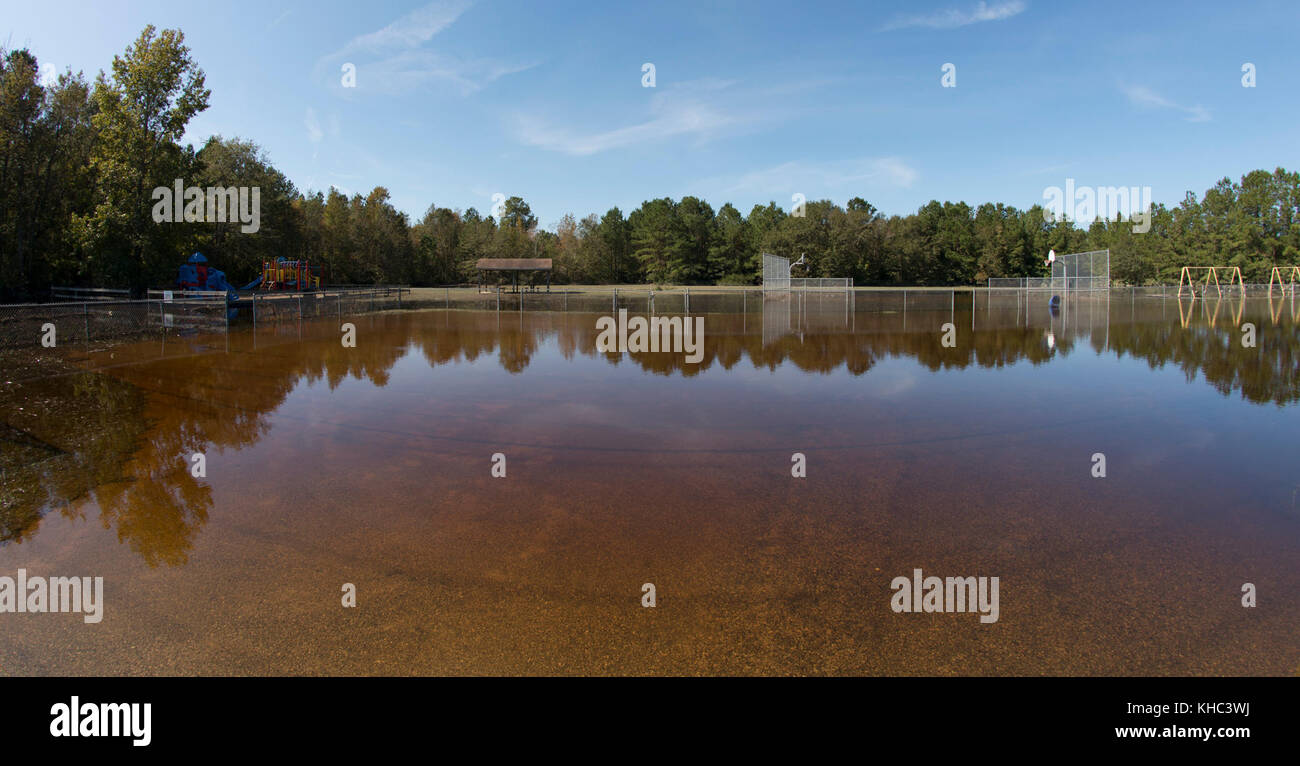 Alamac Community Park, in Roberson County, near Lumberton, NC, remains ...
