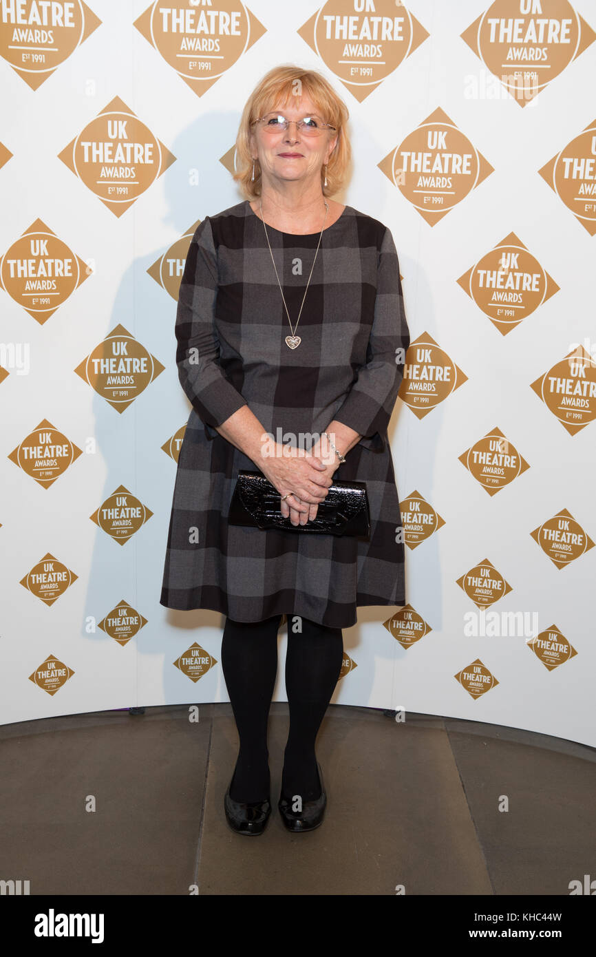 Arrivals for the UK Theatre Awards 2017 Featuring: Liz Leck Where ...