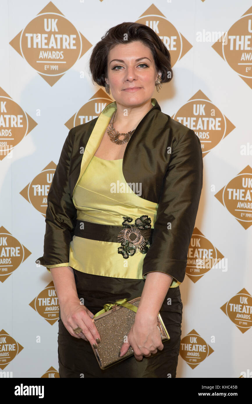 Arrivals for the UK Theatre Awards 2017 Featuring: Polly Lister Where ...