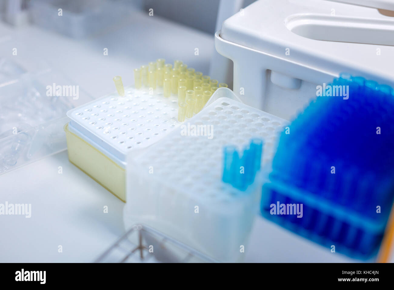 Fresh samples fulling the stand Stock Photo - Alamy