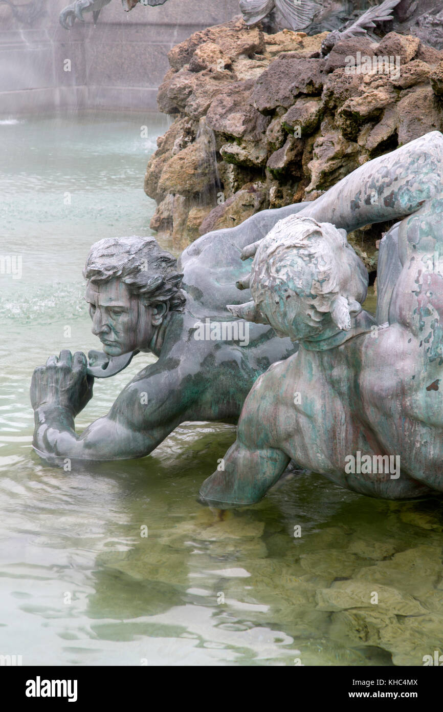 Girondist Monument by Guadit (1902), Bordeaux; France Stock Photo - Alamy