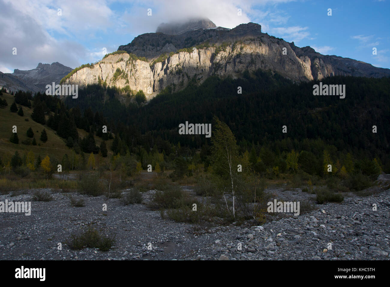 Wild derborence in swiss alps *** Local Caption *** switzerland, valais ...