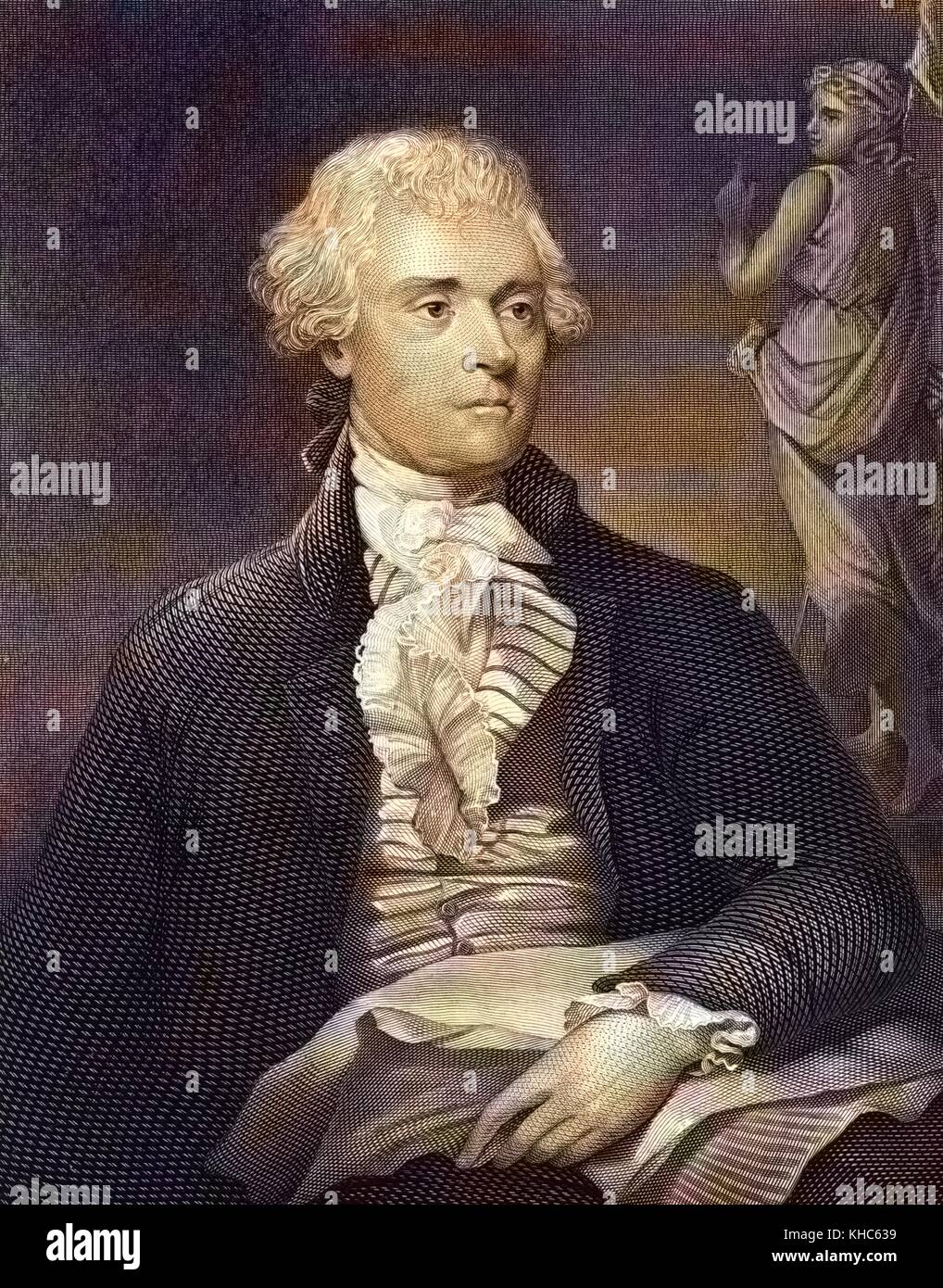 Thomas jefferson portrait hi-res stock photography and images - Alamy