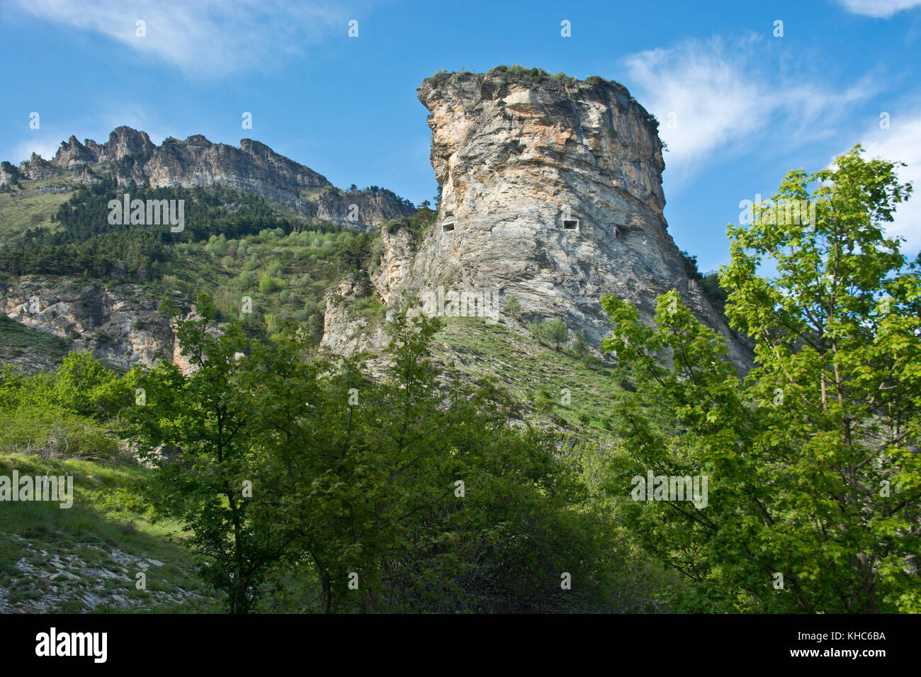 Castel tournou in Mercantour *** Local Caption *** France, Alpes du Sud ...