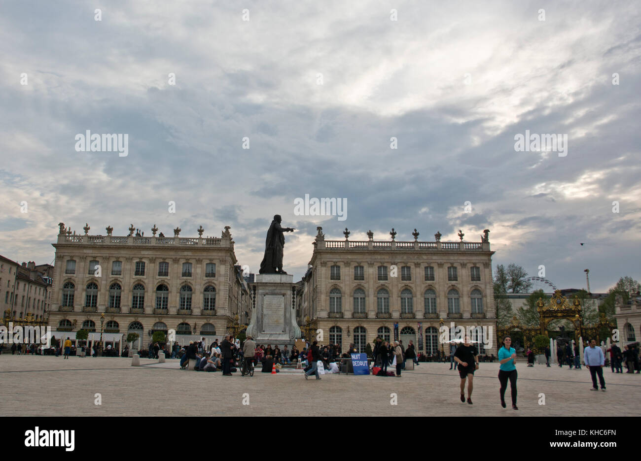 Place Stanislas in Nancy *** Local Caption *** France, Lorraine, Nancy ...