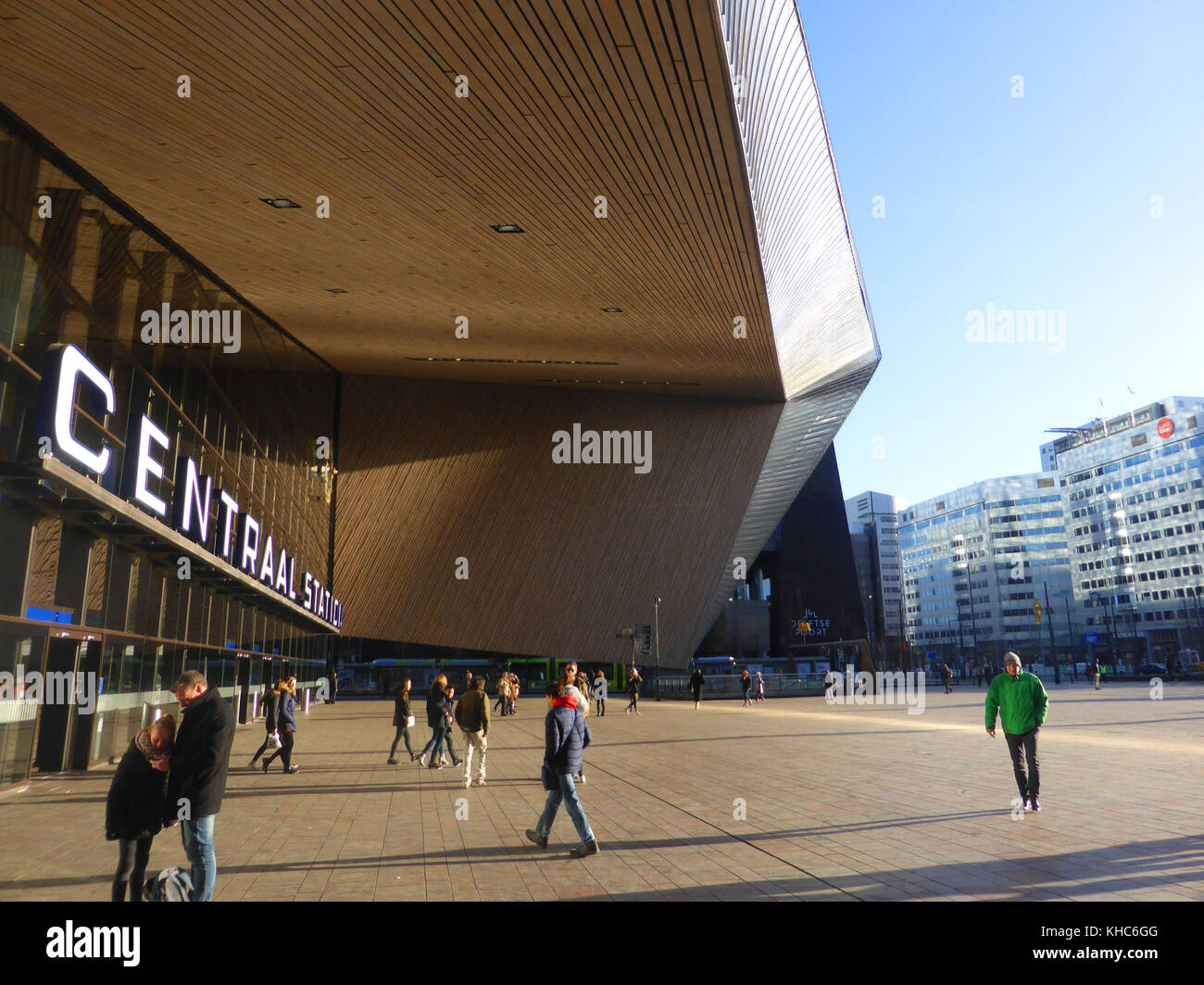 Rotterdam central station *** Local Caption *** Netherlands, Holland ...