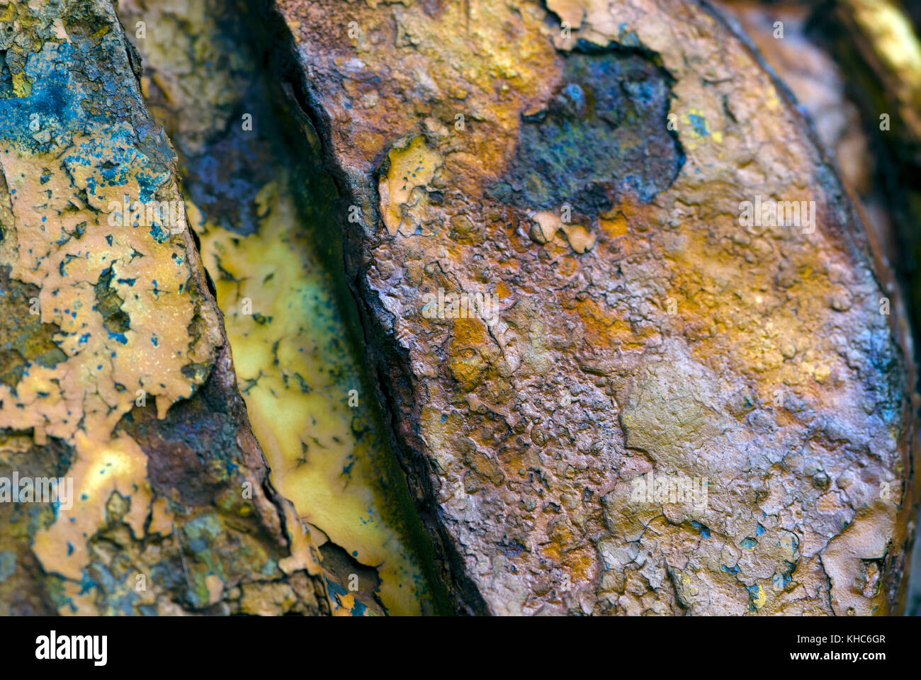 Detailed close-up images of rust patterns and textures Stock Photo - Alamy
