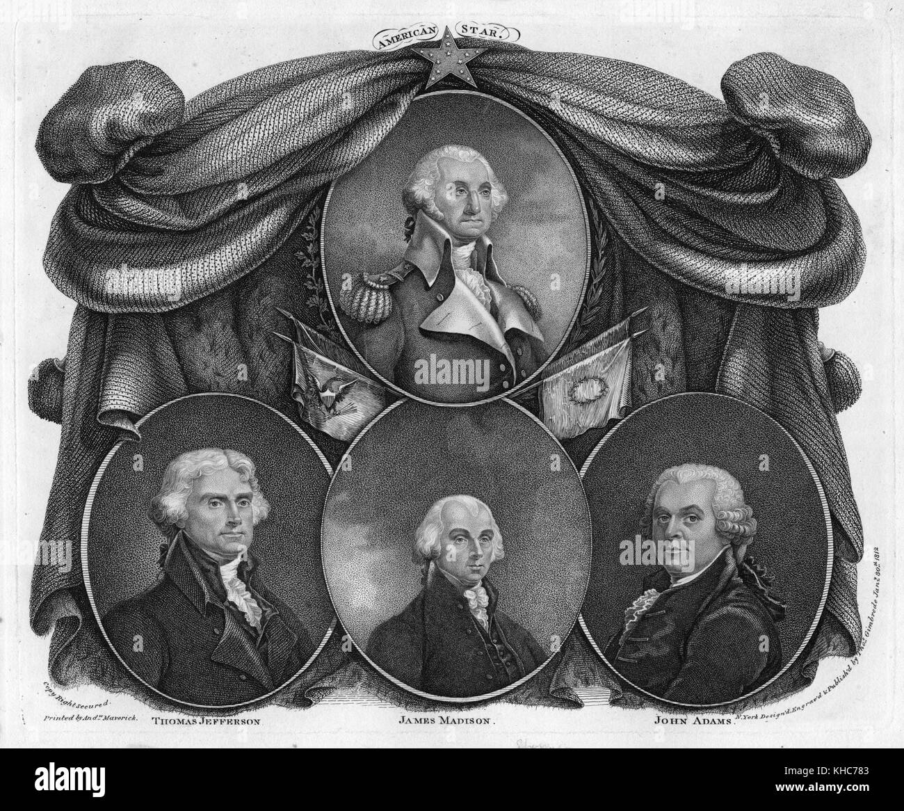 Thomas jefferson and john adams hi-res stock photography and images - Alamy