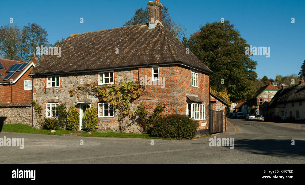Aldbourne, House View, Wiltshire Stock Photo - Alamy