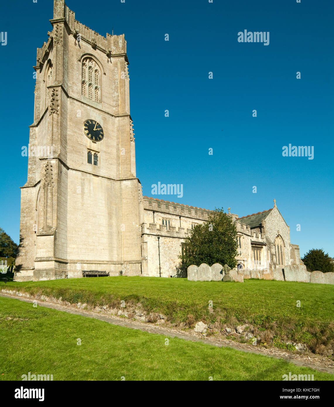 Aldbourne, Wiltshire, St Michael Church Stock Photo - Alamy