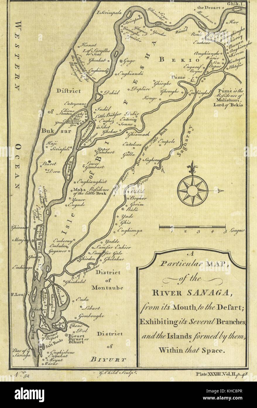 Sanaga River And Dams Map