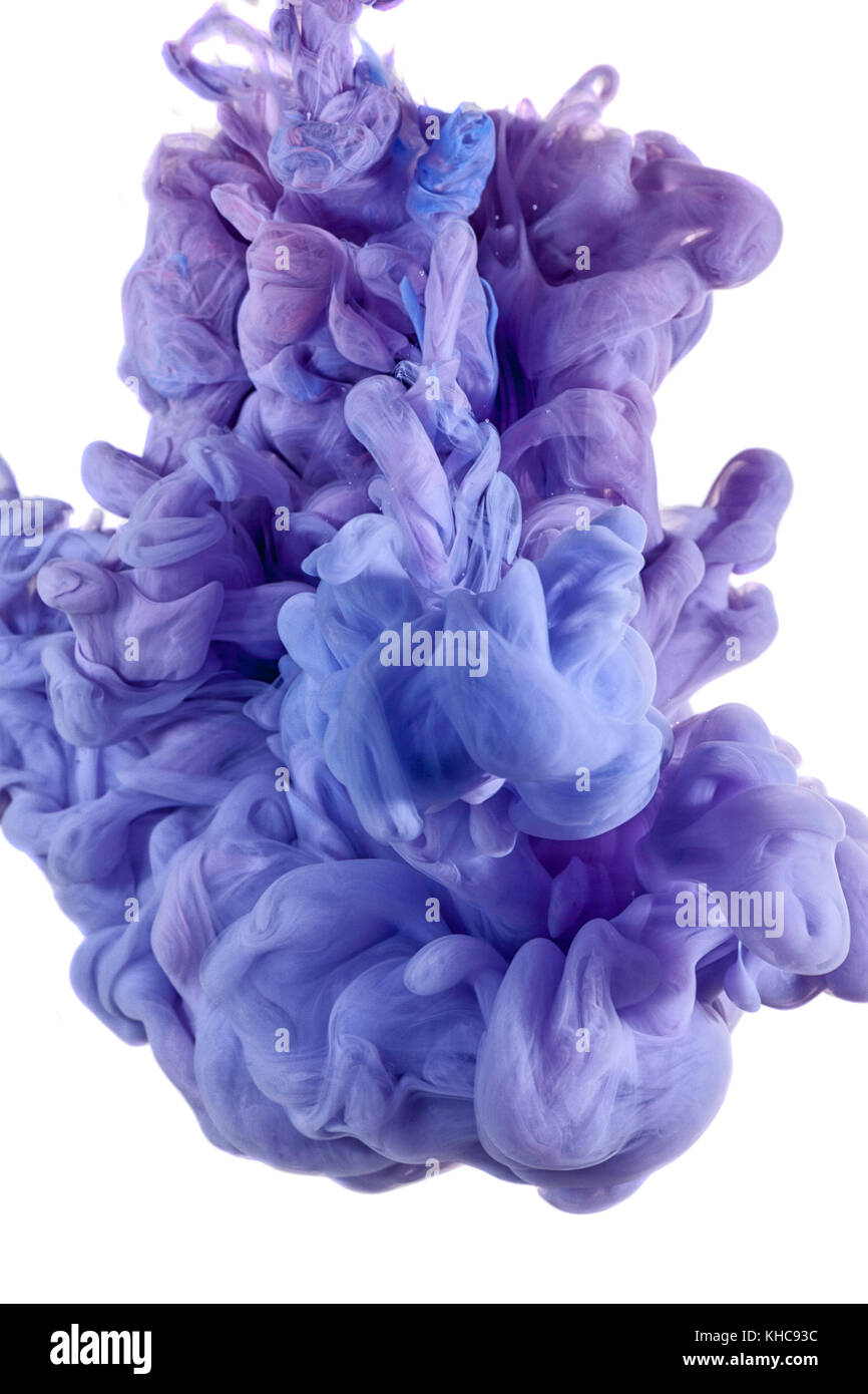 paint color cloud in water abstract background Stock Photo - Alamy
