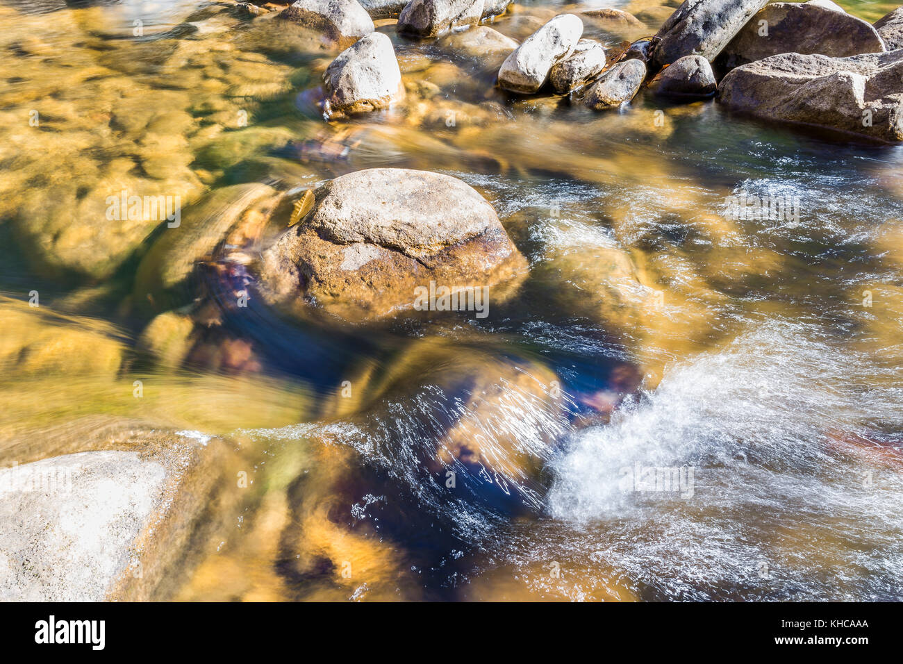 Clear stream running through waterfall hi-res stock photography and ...