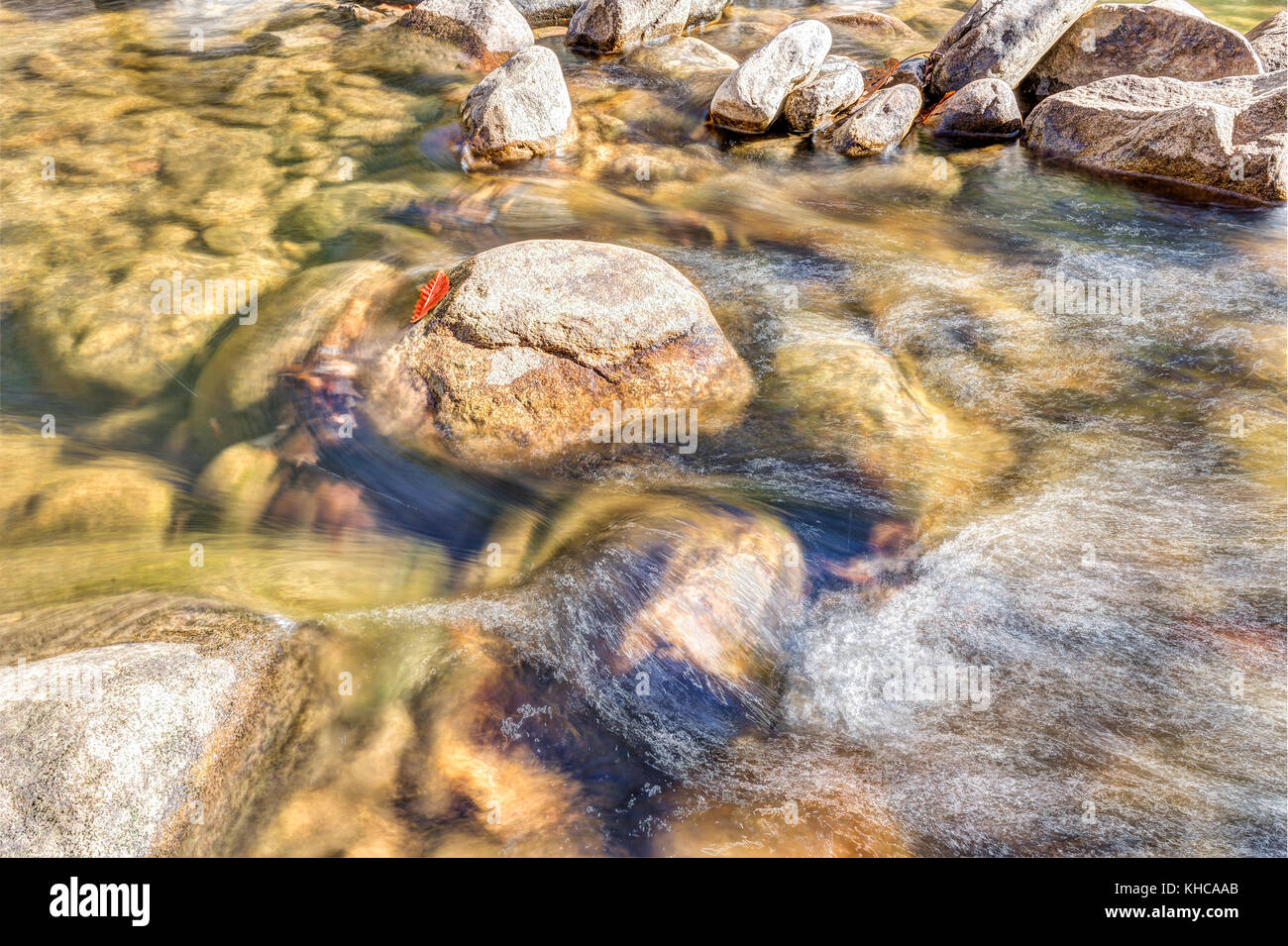 Clear stream running through waterfall hi-res stock photography and ...