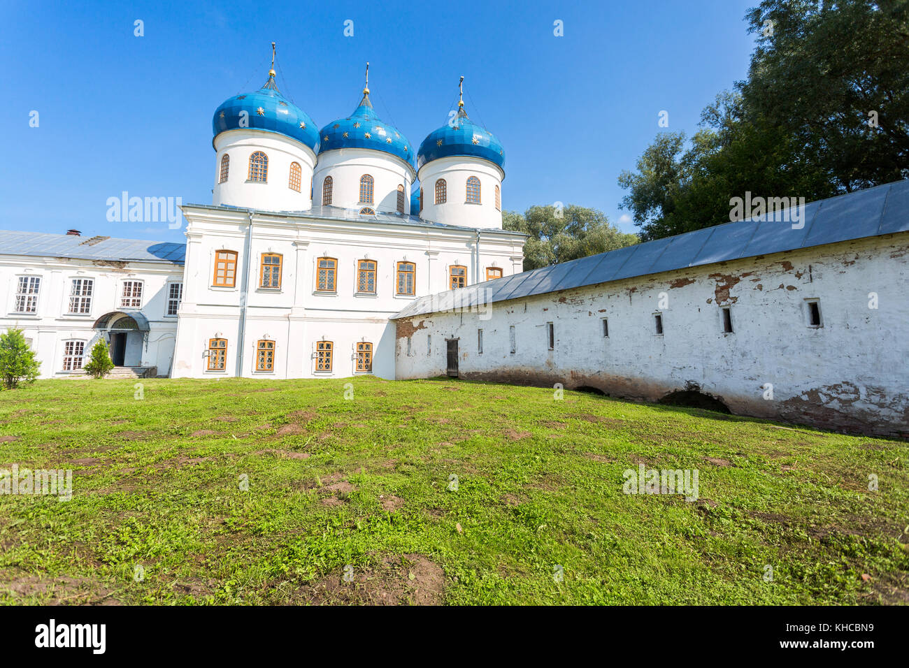 Holy Cross Cathedral (1763) at the St. George's (Yuriev) Orthodox Male ...