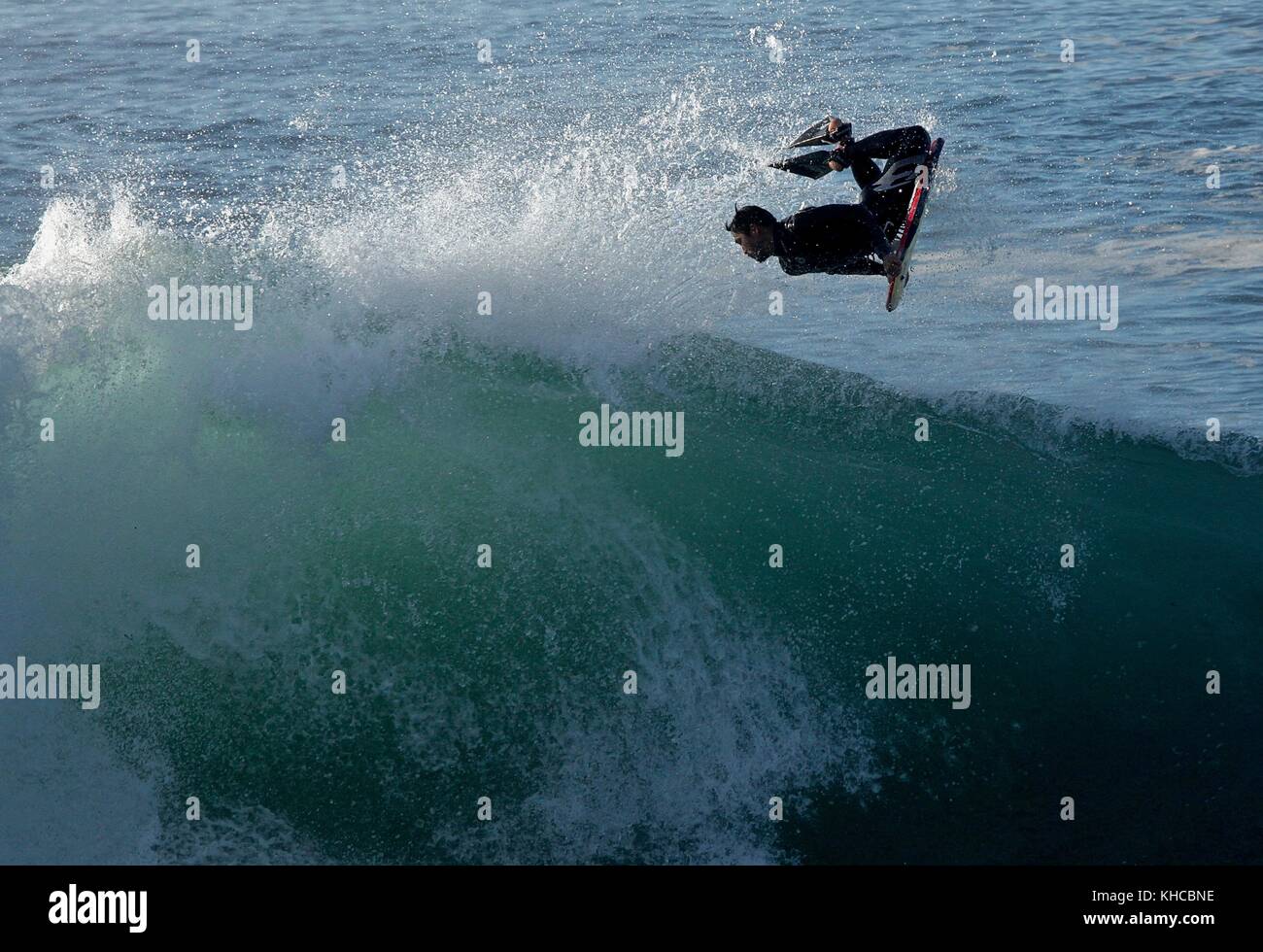 Body surfing the wedge hi-res stock photography and images - Alamy
