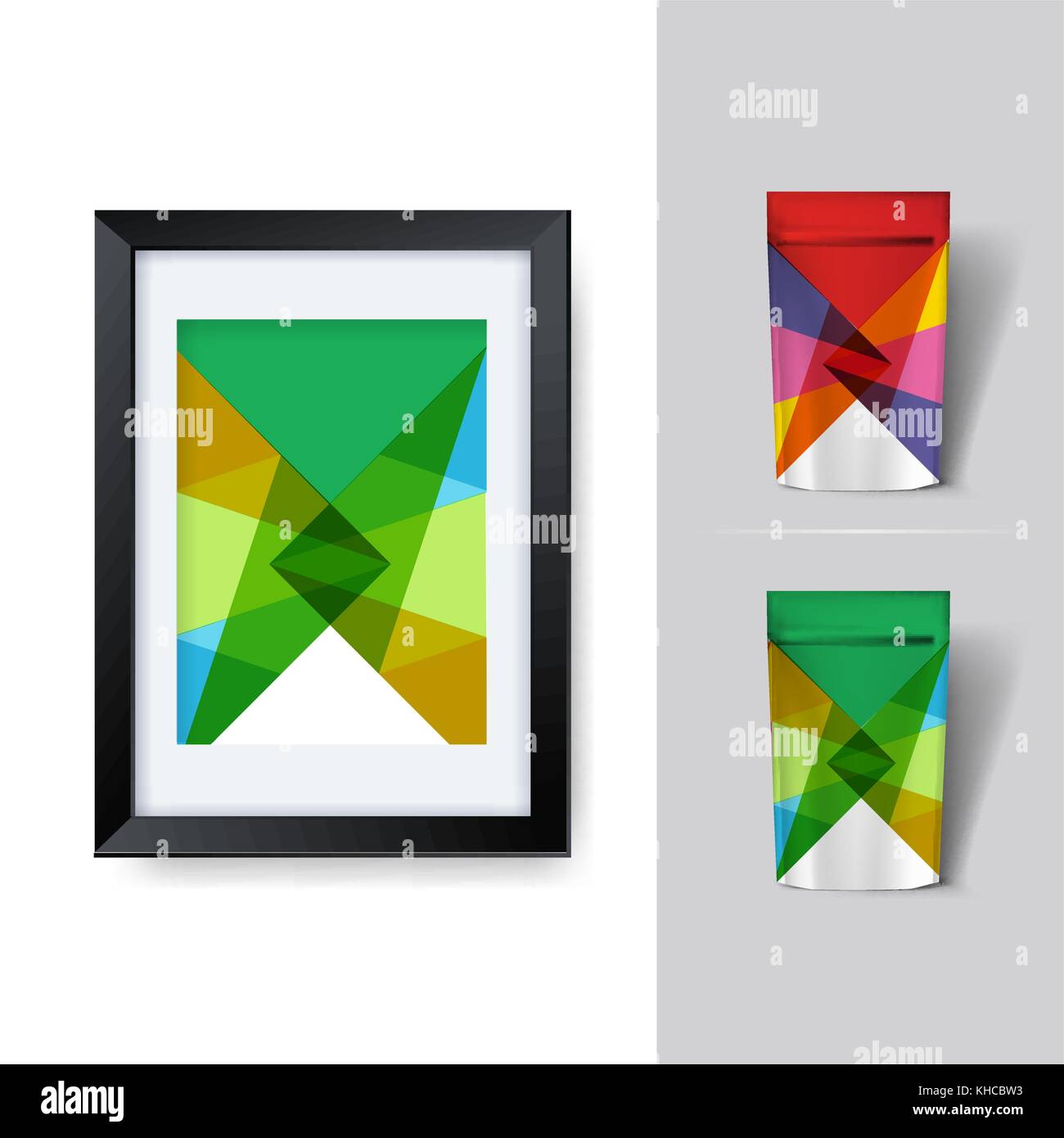 Mockup template for branding and product designs. Isolated realistic ...