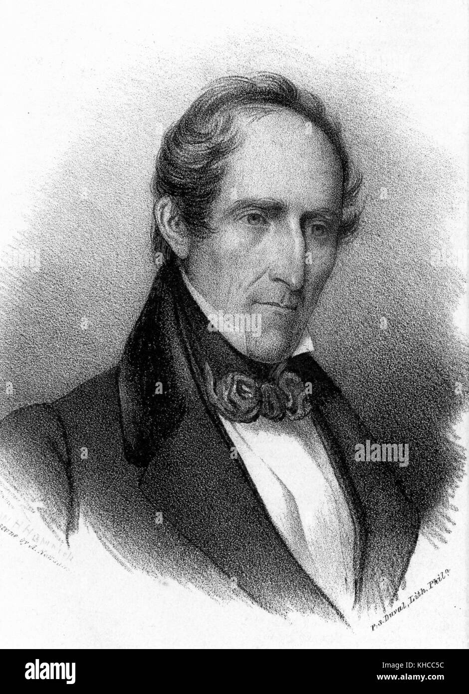 John tyler portrait hi-res stock photography and images - Alamy