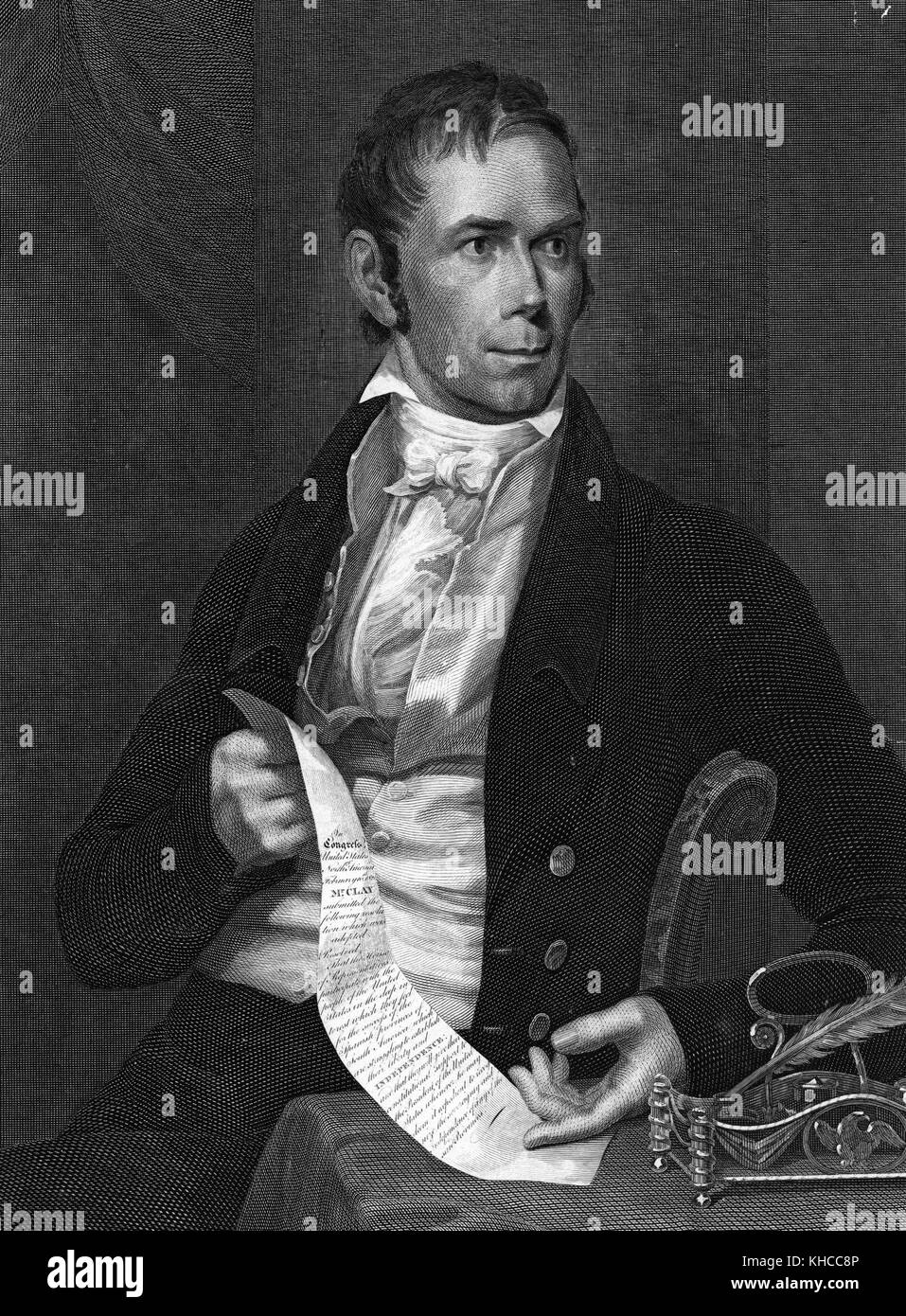Henry clay house of representatives Black and White Stock Photos ...