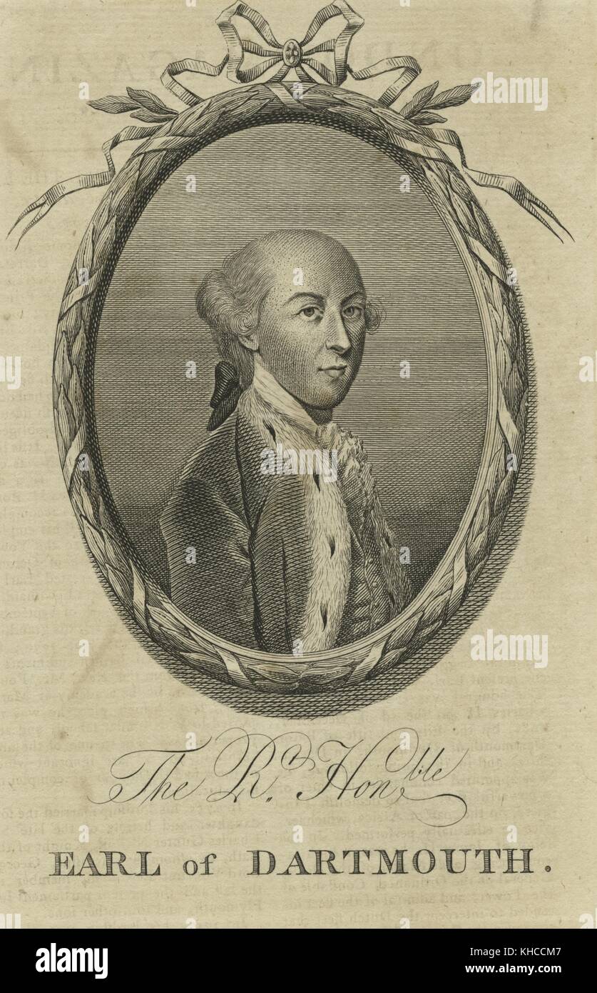 The earl of dartmouth hi-res stock photography and images - Alamy