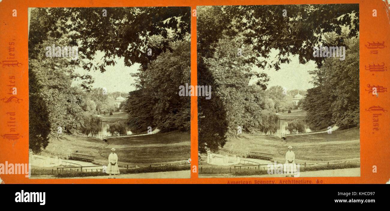 Druid Hill Park, Baltimore, Maryland, 1870. From the New York Public ...