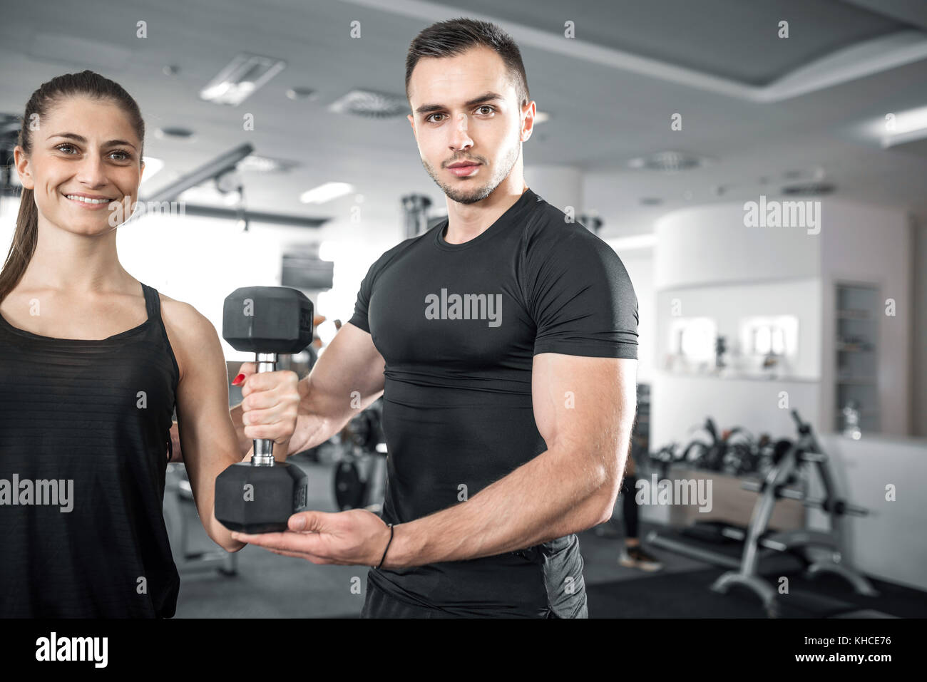 Bicep curls hi-res stock photography and images - Alamy