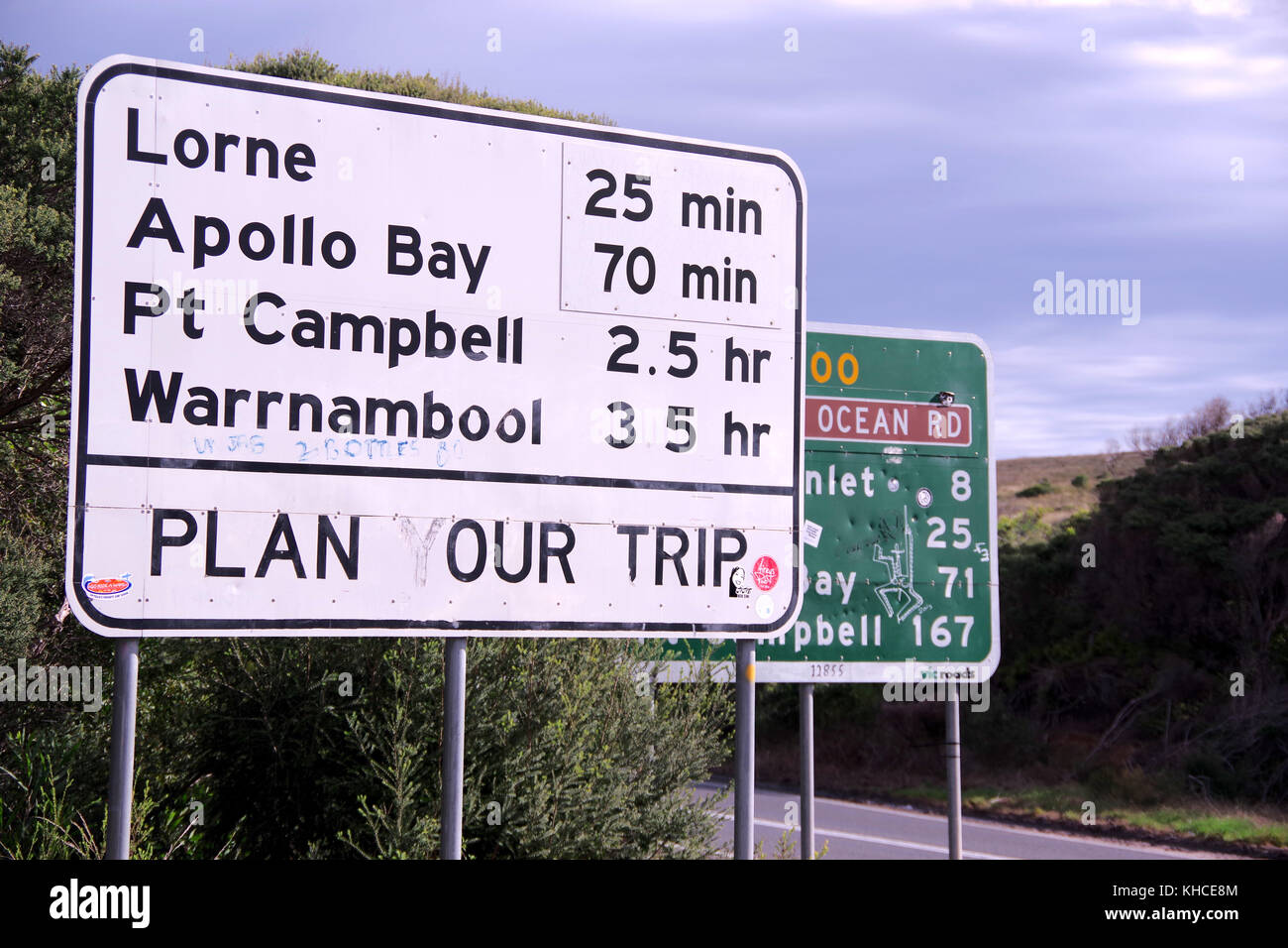 Australian road signs hi-res stock photography and images - Alamy