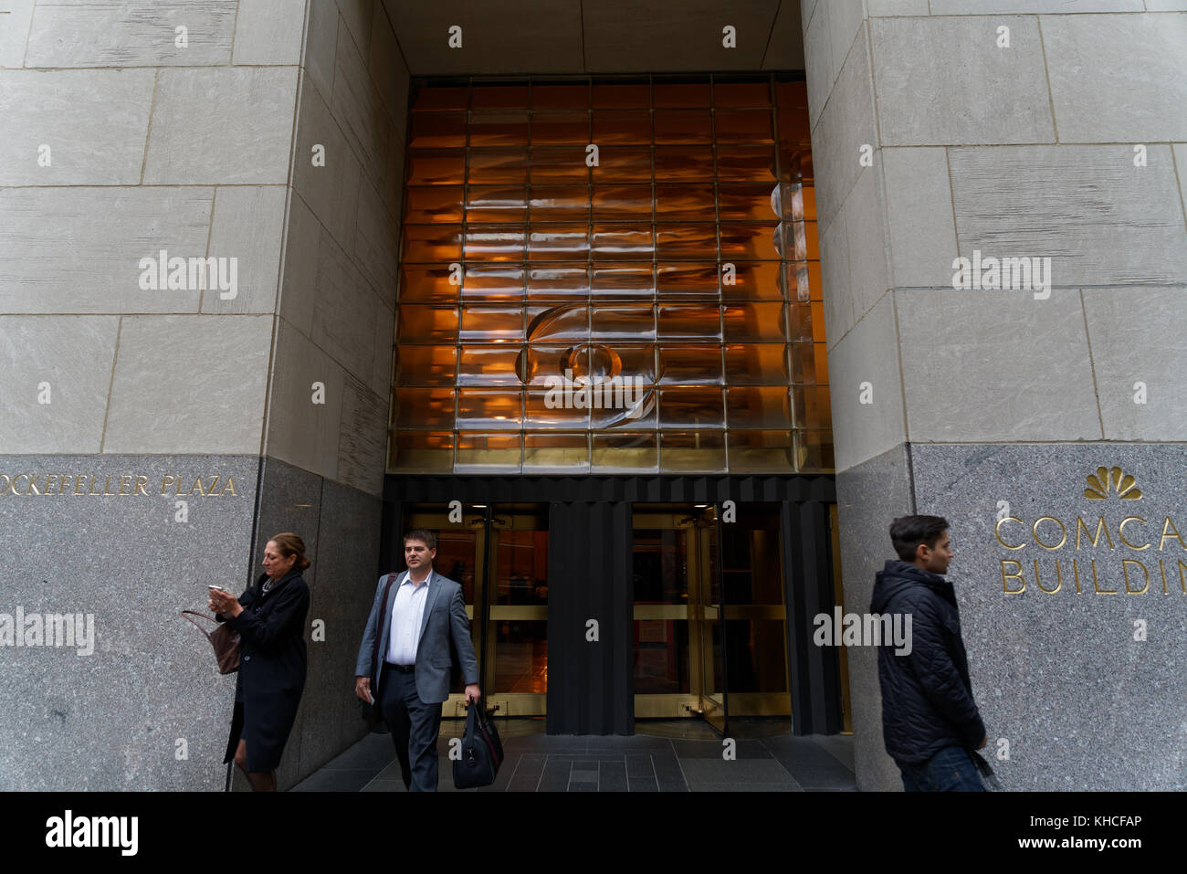 30 rockefeller plaza entrance hi-res stock photography and images - Alamy