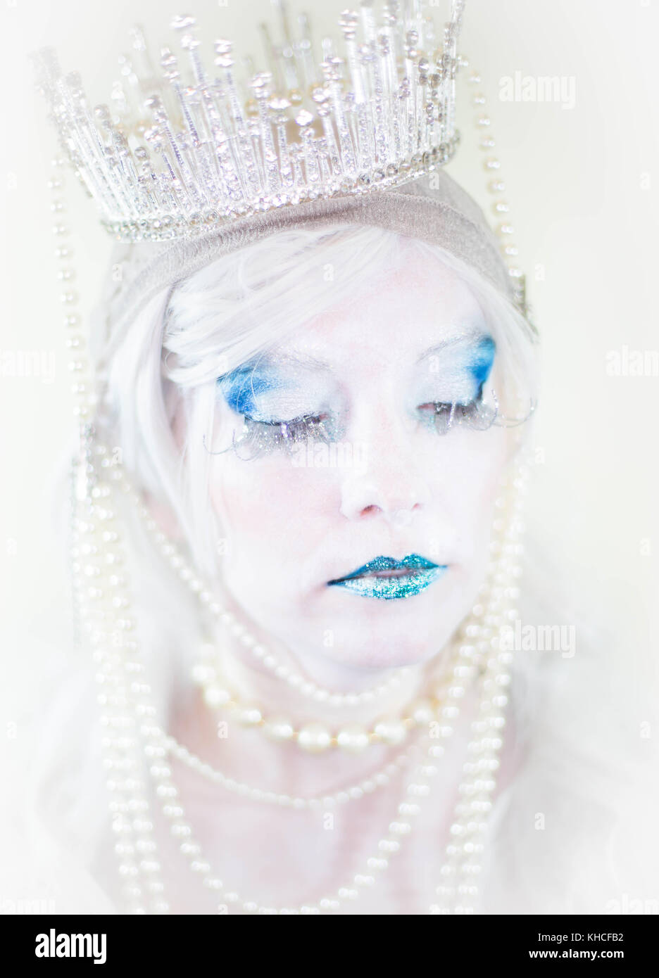 Ice Queen Stock Photo - Alamy
