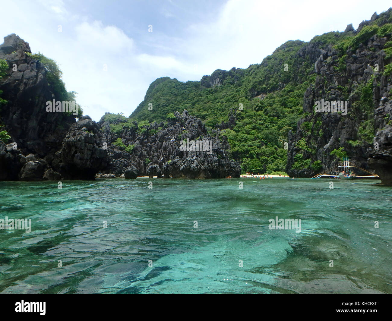 The Waters of El Nido in Palawan, Philippines' Last Frontier Stock ...