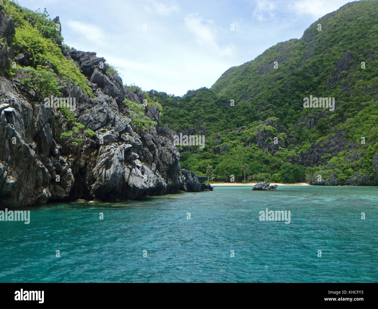 The Waters of El Nido in Palawan, Philippines' Last Frontier Stock ...