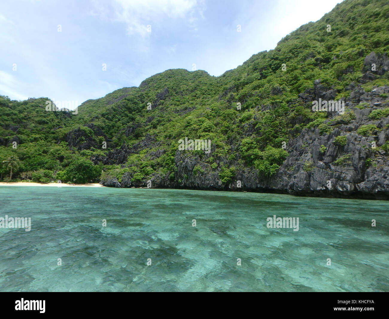 The Waters of El Nido in Palawan, Philippines' Last Frontier Stock ...
