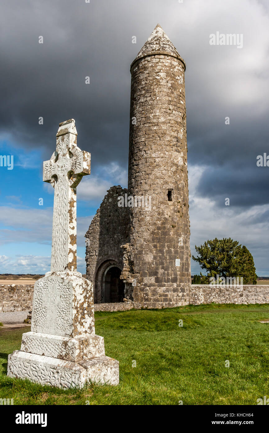 Clonmacnoise County Offaly Stock Photo - Alamy