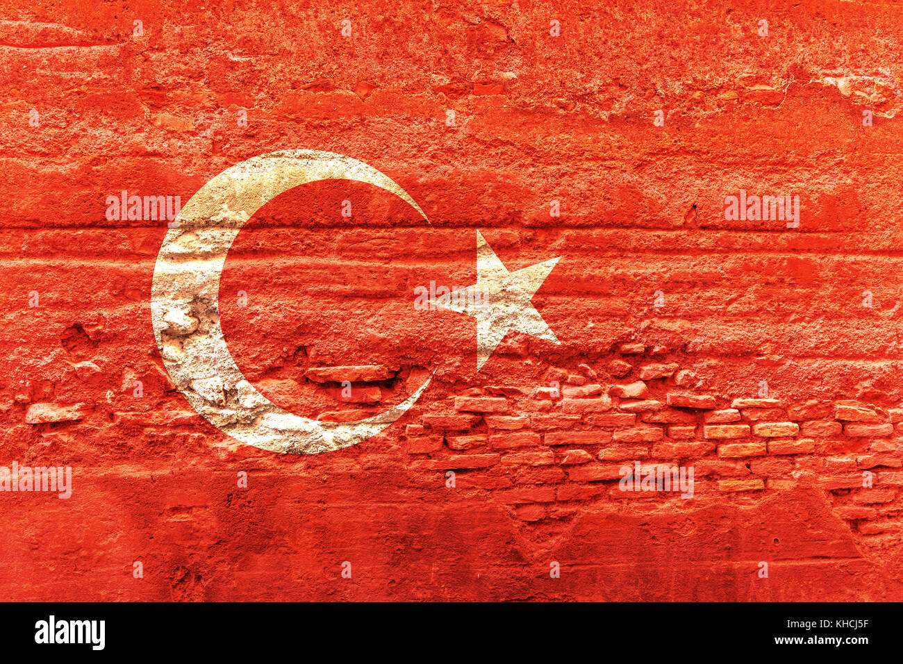 Closeup national flag turkey hi-res stock photography and images - Alamy