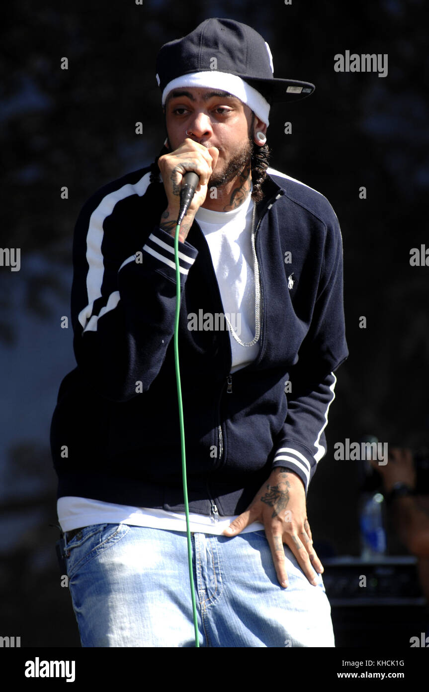 Gym Class Heroes performing live at the 2007 Voodoo Music Experience ...
