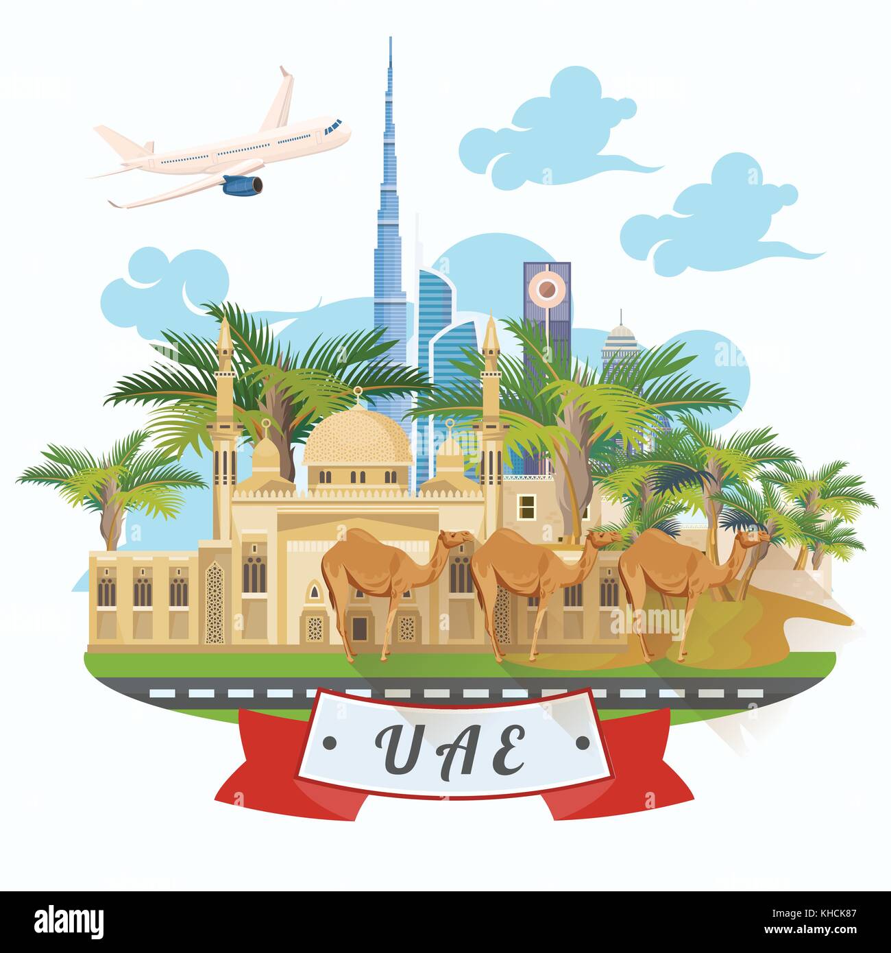 City Of Life Dubai Poster High Resolution Stock Photography and Images ...