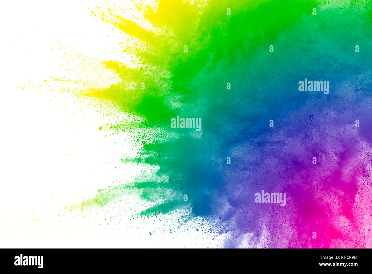 Powder paint explosion hi-res stock photography and images - Alamy