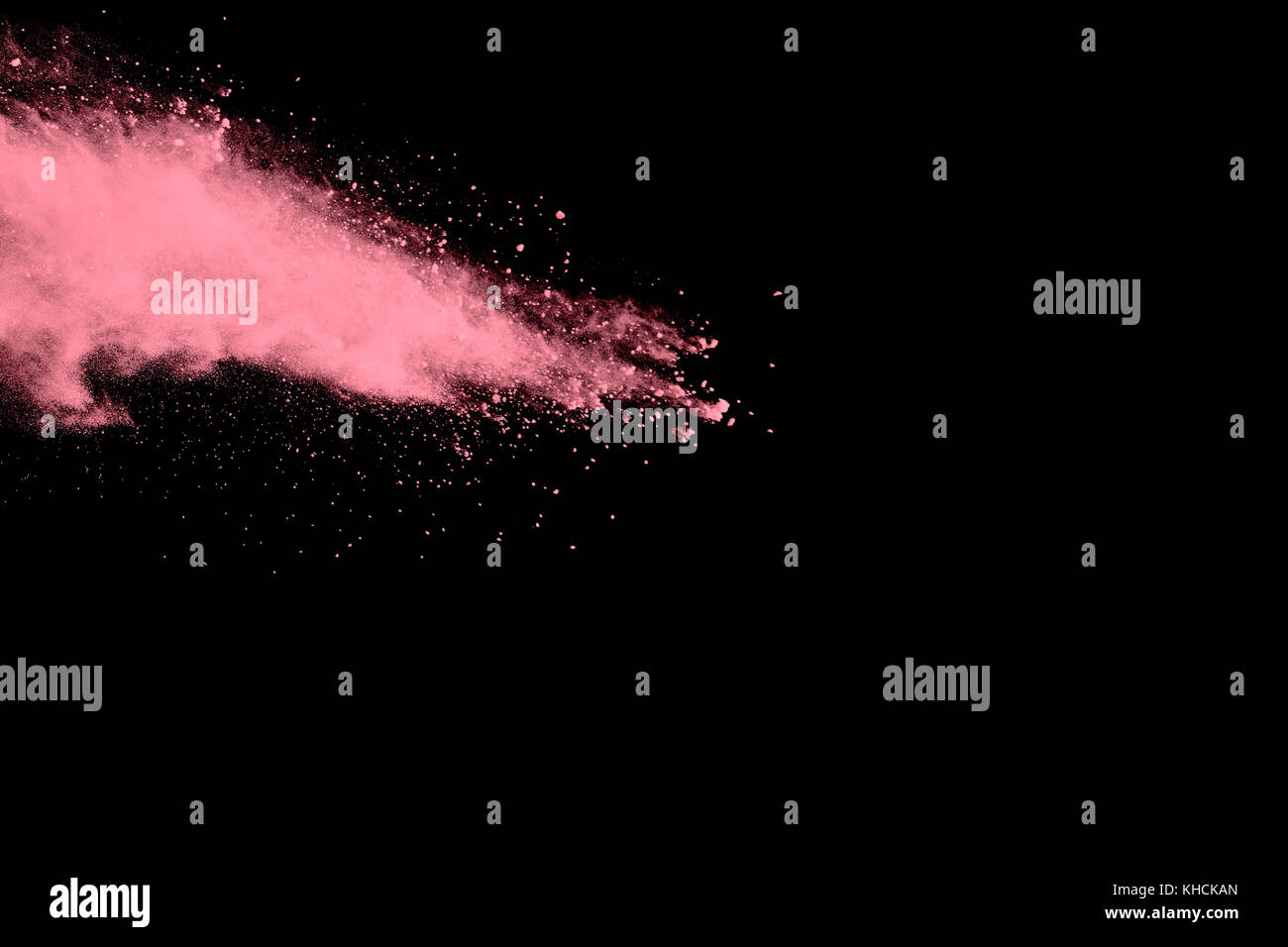 Pink dust explosion hi-res stock photography and images - Alamy