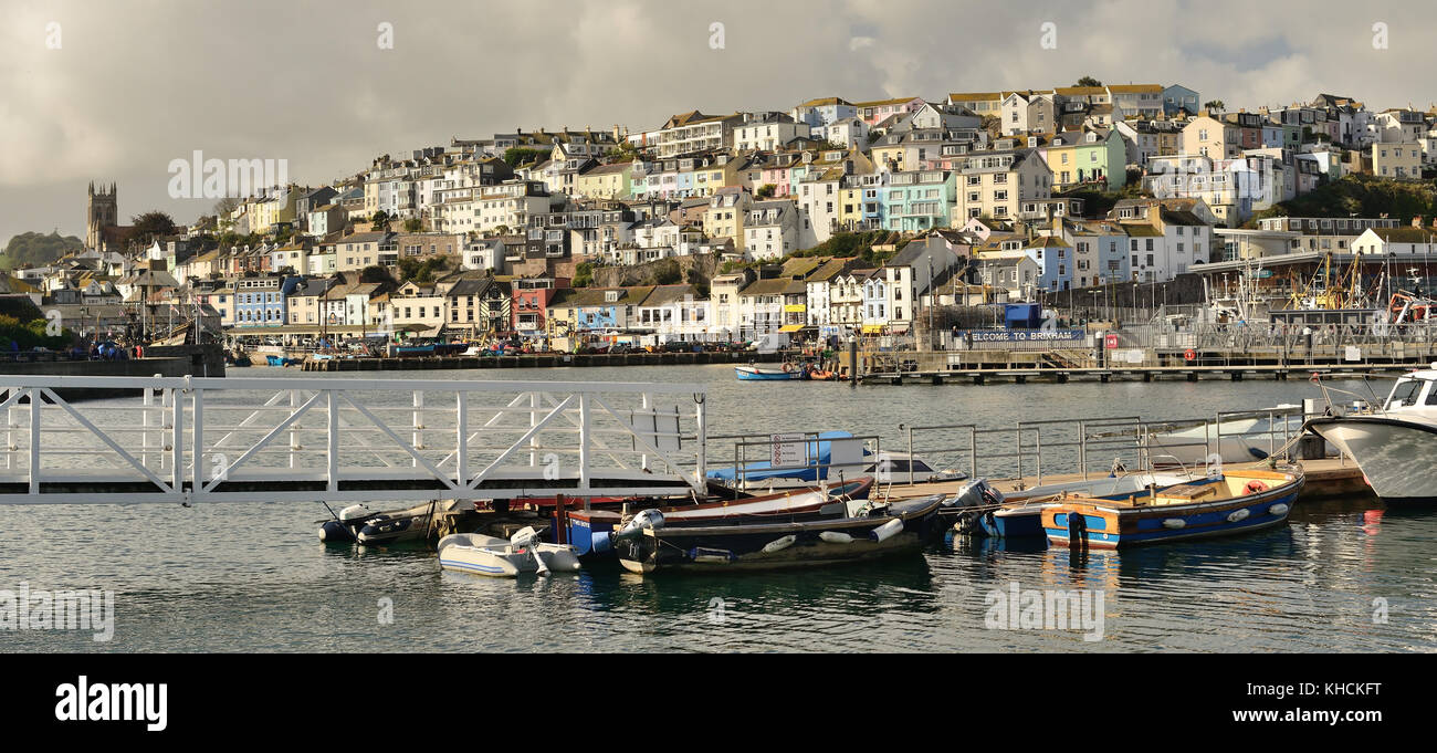 Brixham houses hi-res stock photography and images - Alamy